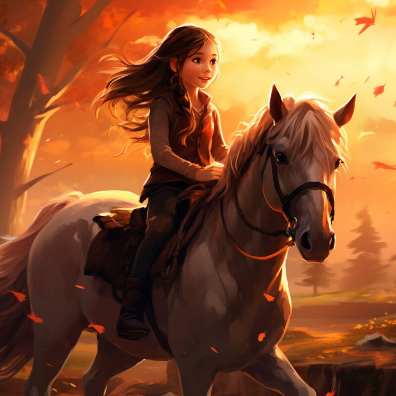 Die kleine Anna und ihr Pony Lilly - Gute Nacht Geschichte